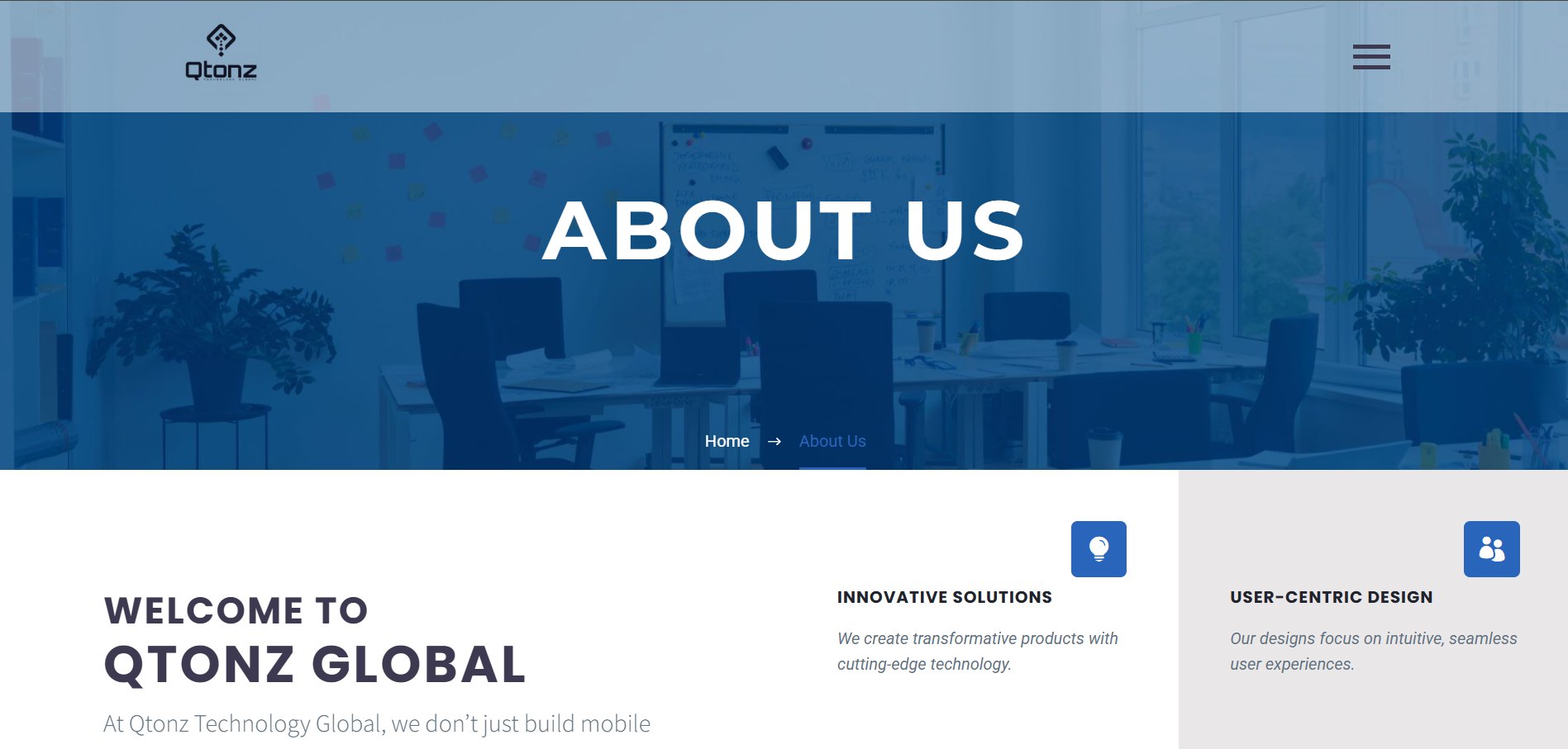 About Us - Qtonz Technology Global